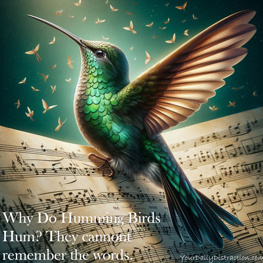 Why Do Humming Birds Hum? - Your Daily Distraction